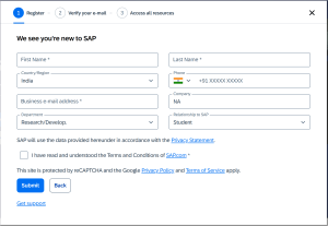 Create SAP BTP Trial Account – Discovering ABAP