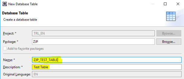 Working With Eclipse [3] : Creating Tables with code-based editor ...