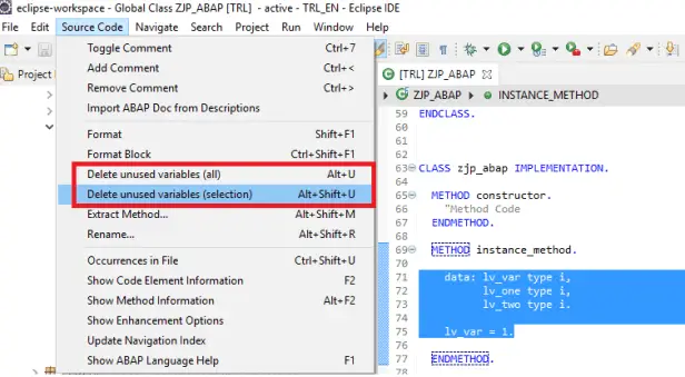 Working With Eclipse [4] : Eclipse Editor Features – Discovering ABAP