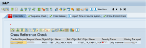 SAP Transport Request Sequencing Checks – Discovering ABAP