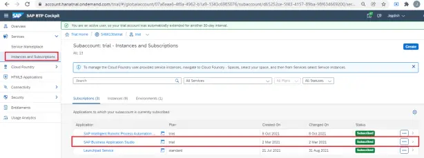 SAP Business Application Studio – Dev Space To Build UI5/Fiori Apps – Discovering ABAP