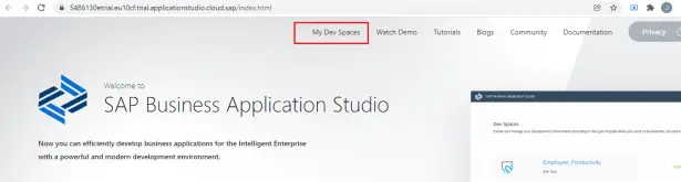 SAP Business Application Studio – Dev Space To Build UI5/Fiori Apps ...