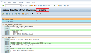 Search SAP ABAP Program Code using CODE_SCANNER – Discovering ABAP