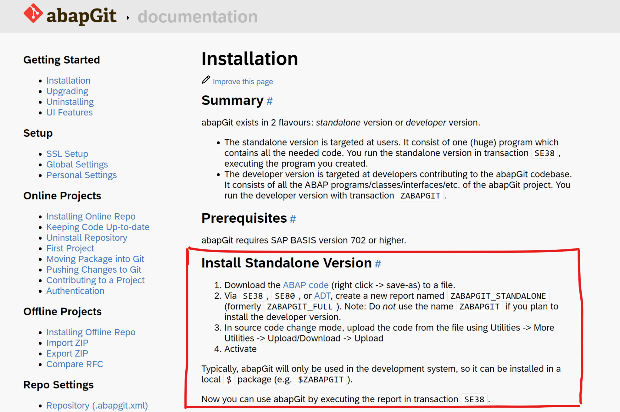 abapGit : Git client for ABAP – Discovering ABAP