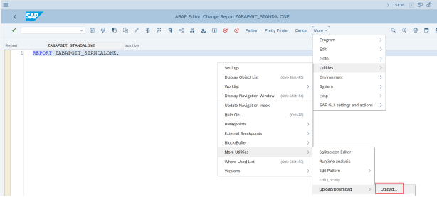 abapGit : Git client for ABAP – Discovering ABAP