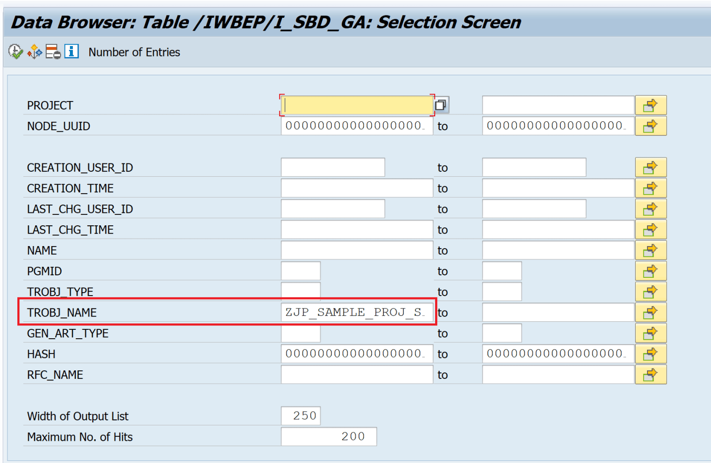 Building OData Services [8] : How to find SEGW project from Service ...