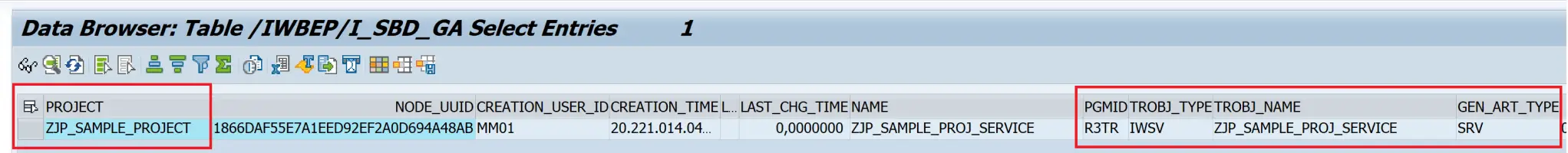 Building OData Services [8] : How to find SEGW project from Service ...