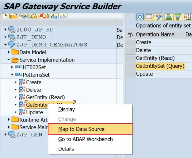 Building OData Services [15] : Service Generators – RFC/ BOR Interface ...