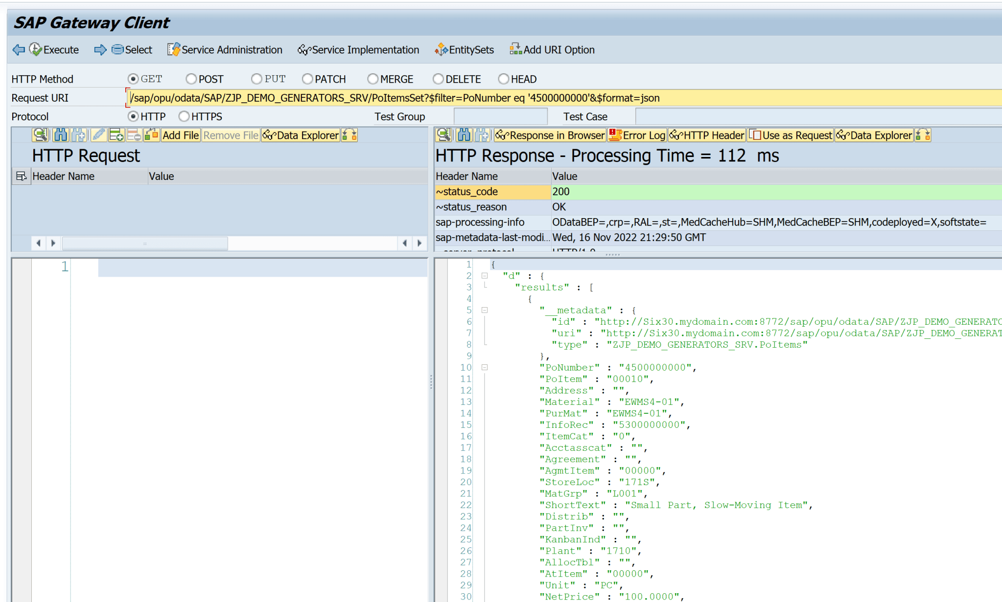 Building OData Services [15] : Service Generators – RFC/ BOR Interface ...