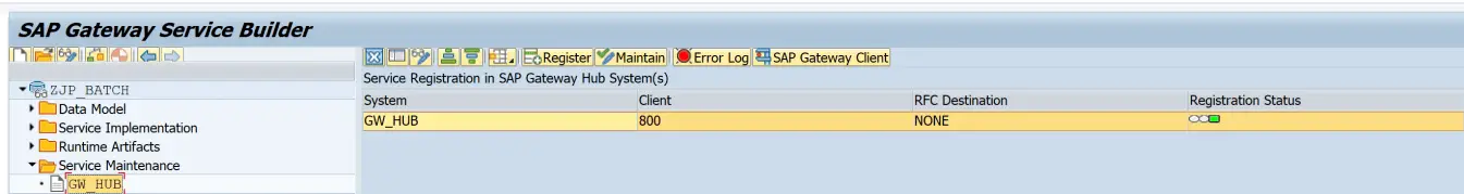 Building OData Services [21] : Batch Management ($batch) – Discovering ABAP