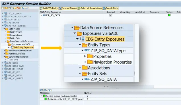 Building OData Services [23] : CDS View mapped to OData Service ...