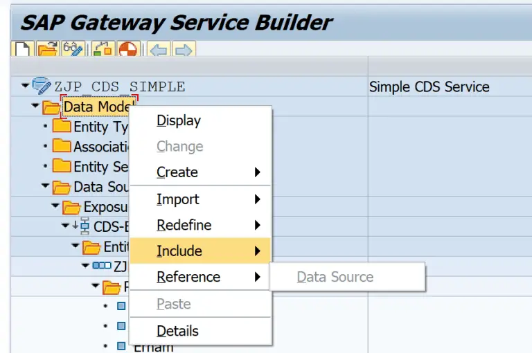 Building OData Services [23] : CDS View mapped to OData Service – Discovering ABAP