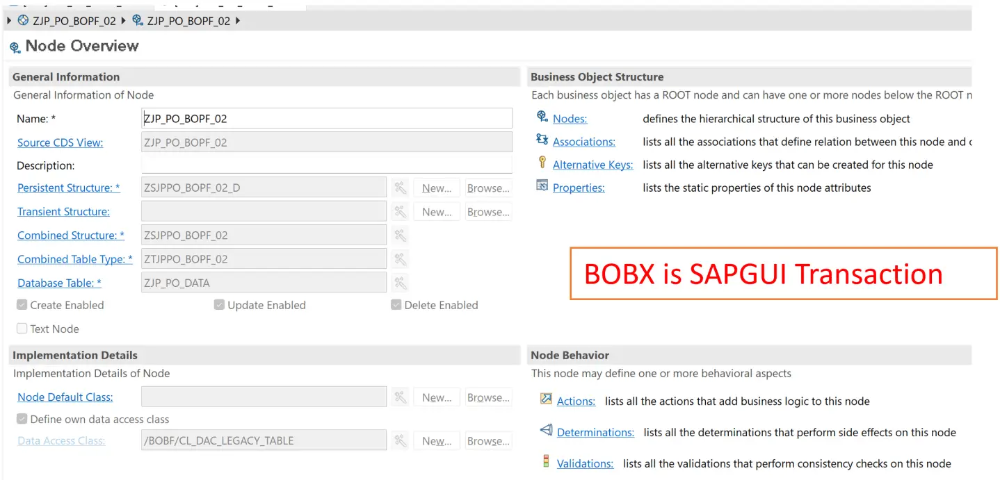 Building OData Services [25] : CDS View BOPF – Discovering ABAP