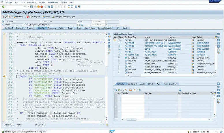 Debug Pop-up Windows in SAP – Discovering ABAP