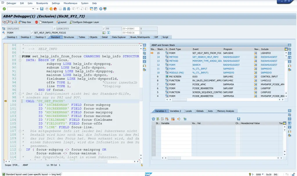 Debug Pop-up Windows in SAP – Discovering ABAP