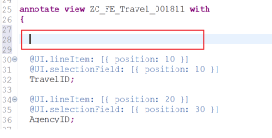 ABAP RESTful Application Programming Model [12] – Travel Service – Annotations for object page ...