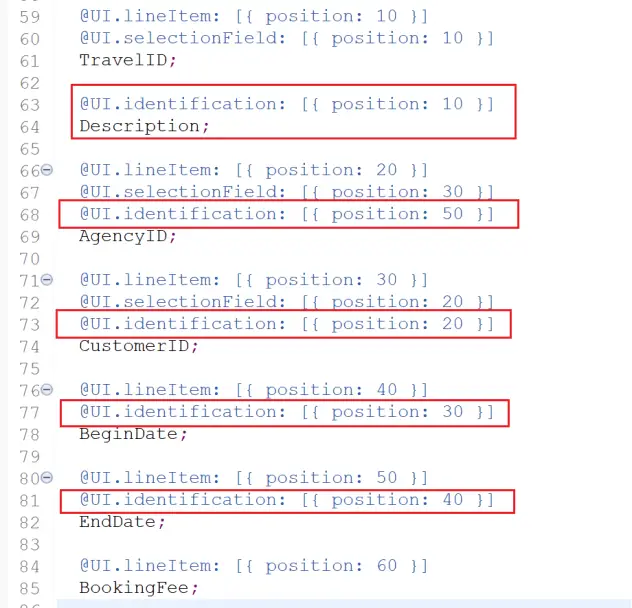Abap Restful Application Programming Model 12 Travel Service Annotations For Object Page