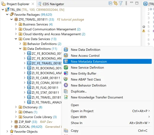 ABAP RESTful Application Programming Model [11] – Travel Service – Annotations for List Page ...