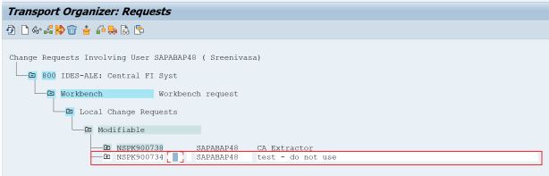 Save object in a TR without the TR selection Pop Up – Discovering ABAP