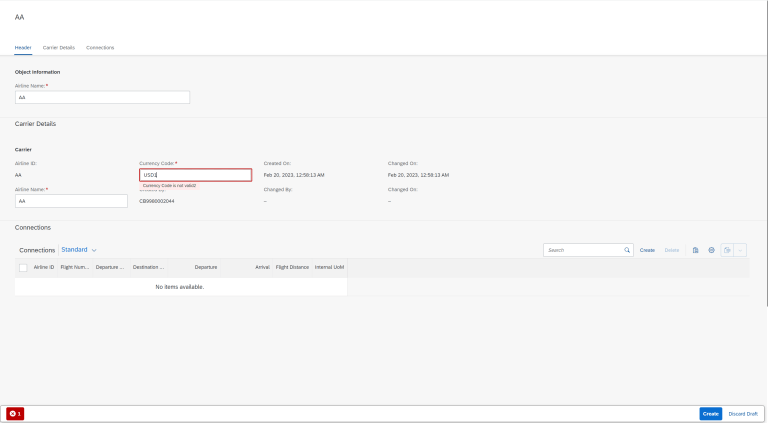 ABAP RESTful Application Programming [20] – Field Validations & Prechecks – Discovering ABAP
