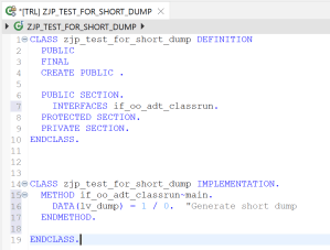 Working With Eclipse [6] : How to see ABAP short dump in Eclipse (ST22 ...