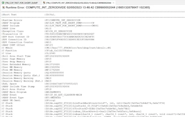 Working With Eclipse [6] : How to see ABAP short dump in Eclipse (ST22 ...