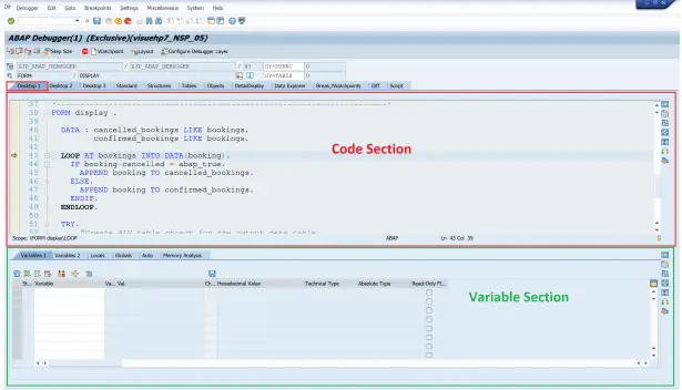 Exploring Abap Debugger 4 Work With Different Desktops Discovering Abap 6004