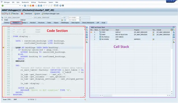 Exploring Abap Debugger 4 Work With Different Desktops Discovering Abap 5607