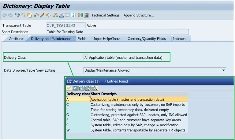 SAP ABAP Interview Questions : Data Dictionary Tables – Discovering ABAP