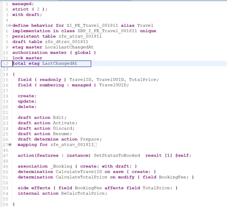 ABAP RESTful Application Programming [27] – Concurrency Control – Discovering ABAP