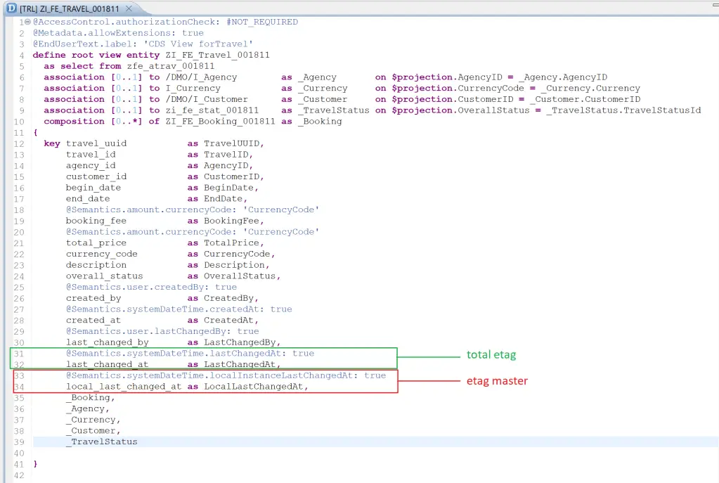 ABAP RESTful Application Programming [27] – Concurrency Control – Discovering ABAP
