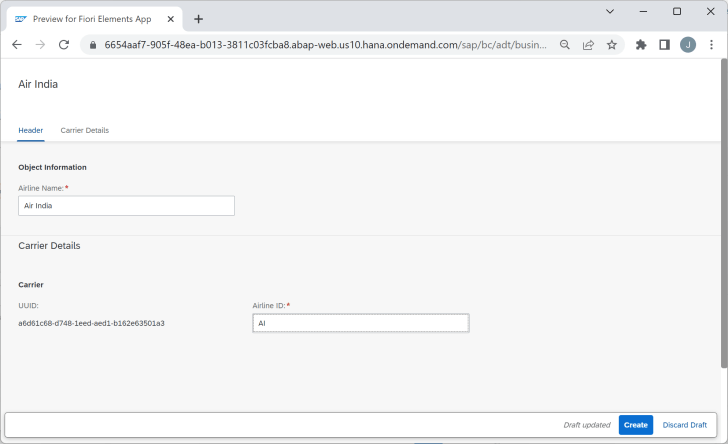 ABAP RESTful Application Programming [25] – Unmanaged Early Numbering ...