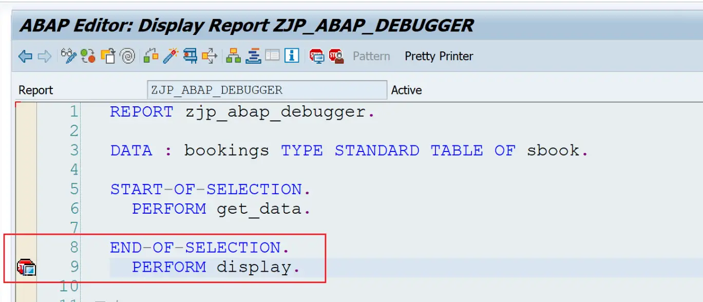 Exploring ABAP Debugger[3]: ABAP Debugging Controls – Discovering ABAP