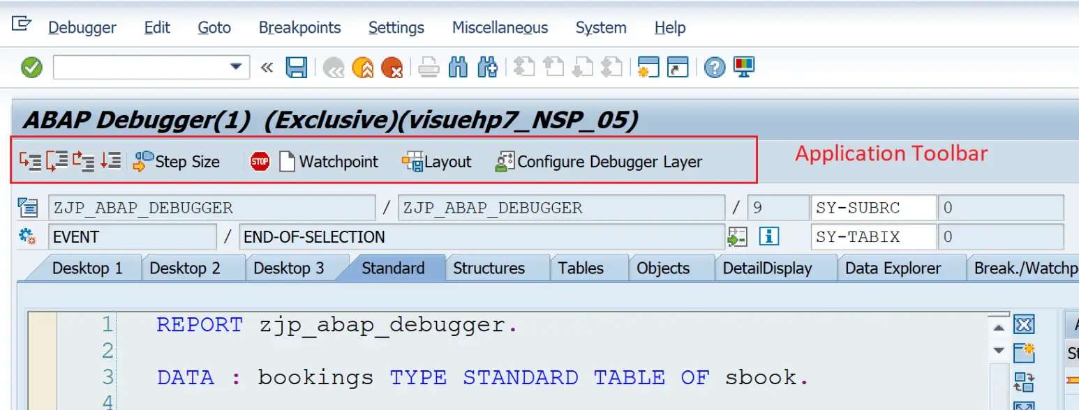 Exploring ABAP Debugger[3]: ABAP Debugging Controls – Discovering ABAP