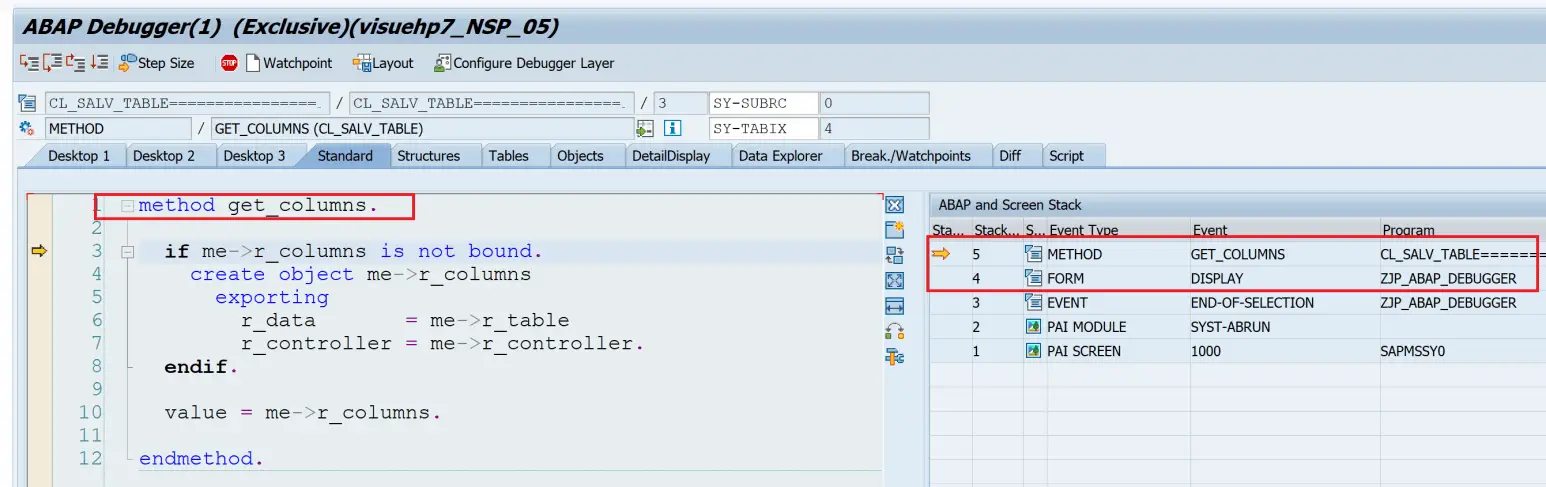 Exploring ABAP Debugger[3]: ABAP Debugging Controls – Discovering ABAP