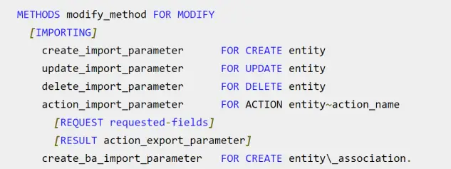 ABAP RESTful Application Programming Model – Behavior Implementation Class – Discovering ABAP