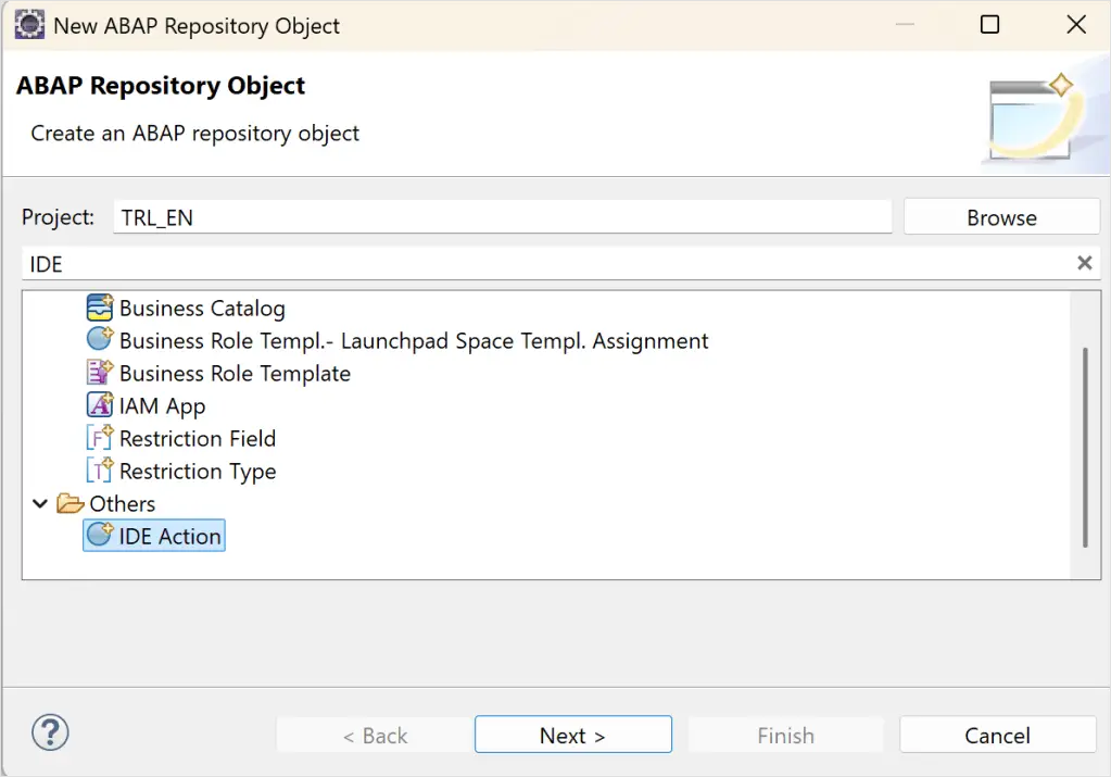 Working With Eclipse [7] : Create your own IDE Actions – Discovering ABAP