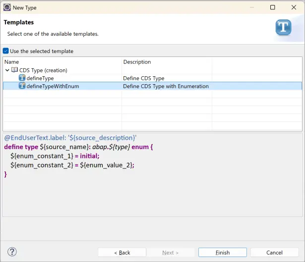 Exploring ABAP on HANA: Enumerated Types – Discovering ABAP