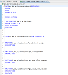 Working With Eclipse [7] : Create your own IDE Actions – Discovering ABAP